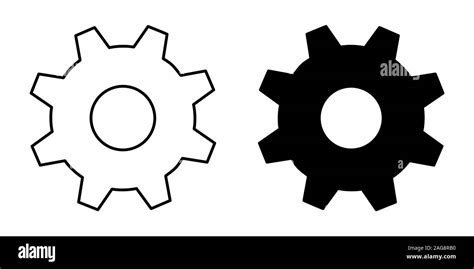 Cogs Icons Illustration Stock Vector Image And Art Alamy