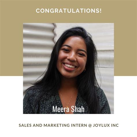 Meera Shah Posted On Linkedin