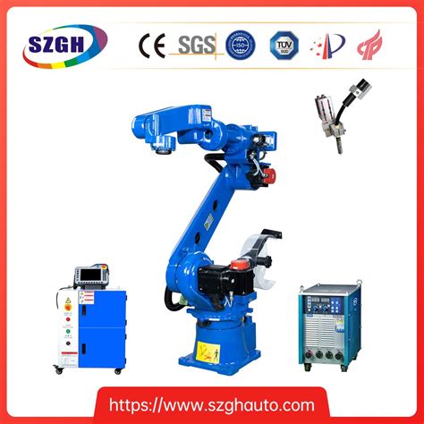 6 Axes Robot Controller Manipulator Robot Arm Robotic Arm Fiber Laser Welding Machine Support