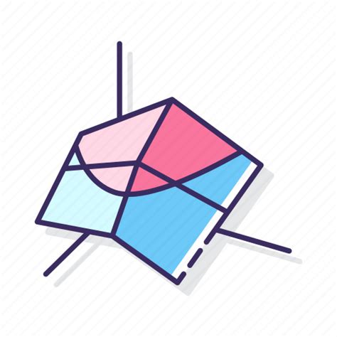 3d Surface Diagram Diagram Surface Icon