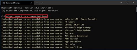How To Export And Import Apps With Winget On Windows 11 10 Pureinfotech