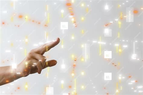 premium photo a innovation futuristic digital data binary code background technology