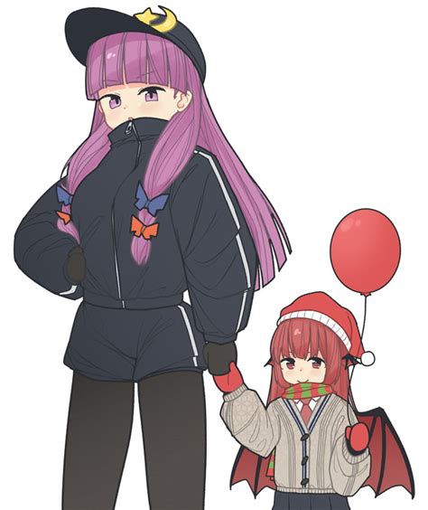 Patchouli And Koakuma Sorry No Artist Name 9gag