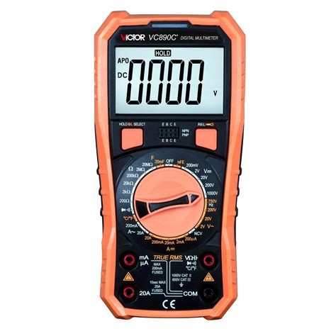 Victor Vc890c True Rms Digital Dmm Multimeter Openelab Technology Ltd
