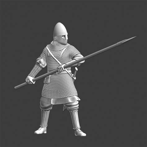 Téléchargement Medieval Byzantine Spearman Par Northern Crusades Miniatures