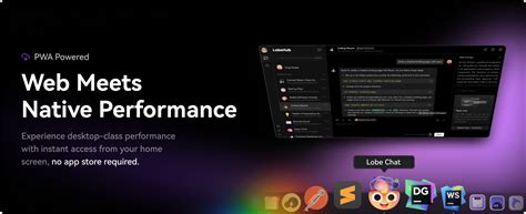 lobechat support progressive web app · lobehub