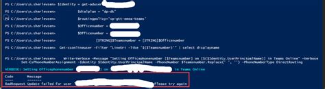 Cannot Assign Number In Teams Microsoft Qanda