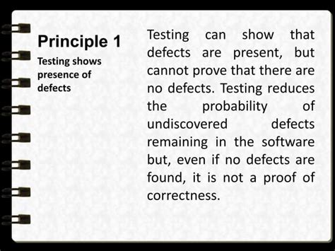 Testing Principles Pptx Technology And Computing