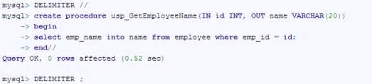 Mysql Ibm Worklight How To Get Out Parameter When Invoking A Stored