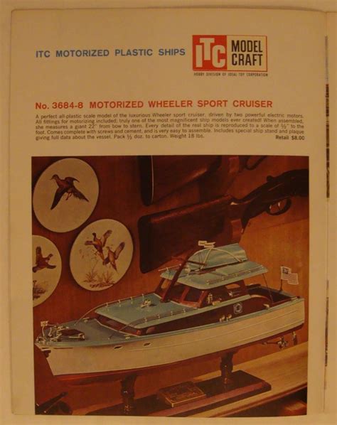 Itc Model Kit Catalog 1960 Vintage Not A Copy With Order Form 1942955671
