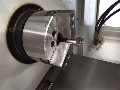 CNC Lathe Chuck Stock Photo Image Of Collet Bumper 198659650