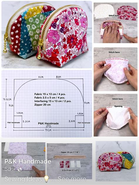 Best 12 How To Sew A Mini Zipper Pouch In Under 30 Minutes Free
