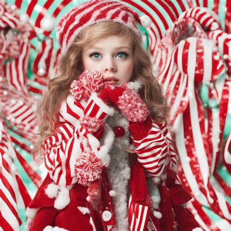 Peppermint Candy Girl Whittle Red Winter Wonderlan By R8icc33 On Deviantart