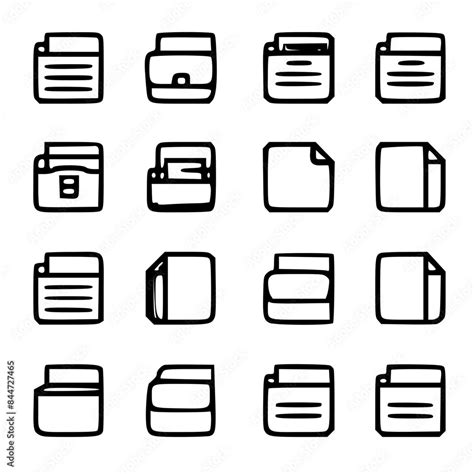 document icon business icon symbol icon archive icon contract icon