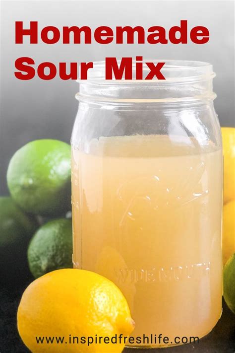 Homemade Sour Mix Elevate Your Cocktails