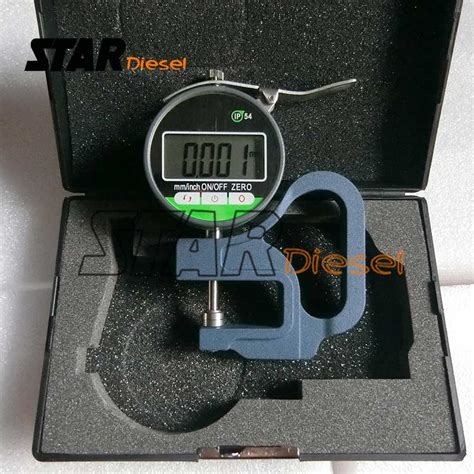 Hand Held Pointer Micrometer Micron Metal Meter Tester Thickness Width