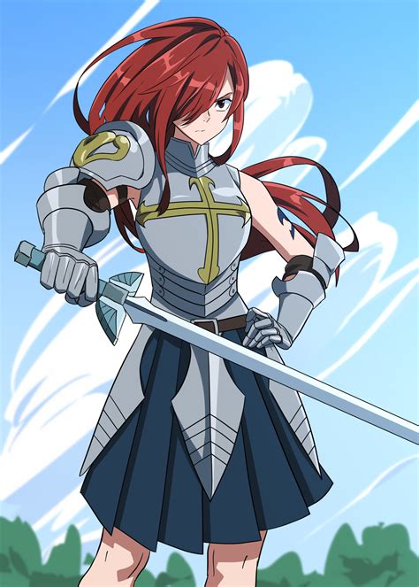 Erza Scarlet Heart Kreuz Armor