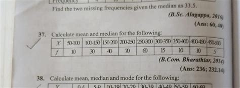 Calculate The Mean And Median For The Following Grouped Data Class In