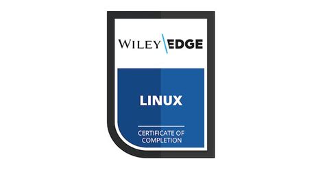 Amit Singer On Linkedin Linux Was Issued By Wiley Edge To Amit Singer