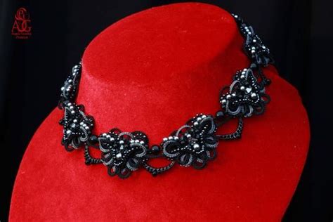 Pdf Tatting Tutorial Shuttle Tatting Pattern And Scheme Necklace Brooch And Earrings