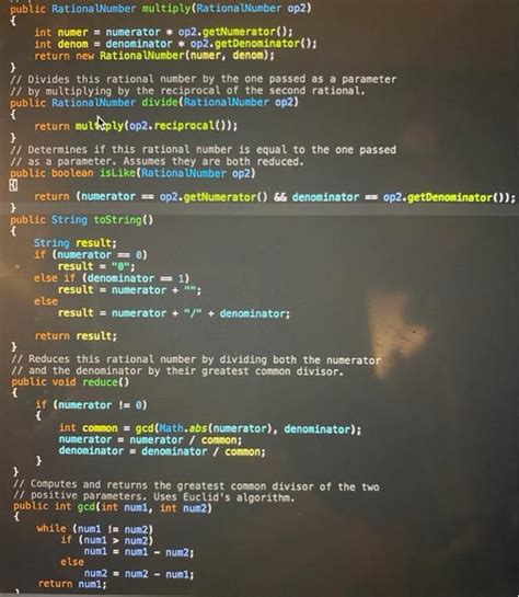 Solved RationalTest Java RationalNumber Java Add As Chegg Com