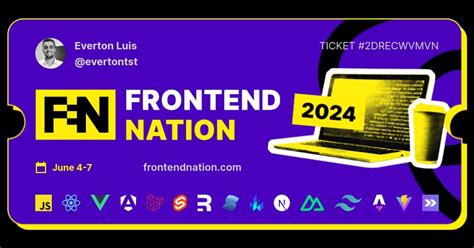 Everton Luis Oliveira On Linkedin Frontend Nation The Largest Event For Frontend Developers