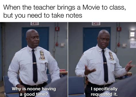 Taking Notes Is So Boring Just Want To Enjoy The Movie Rmemes