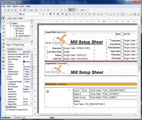 Cnc Lathe Setup Sheet Template