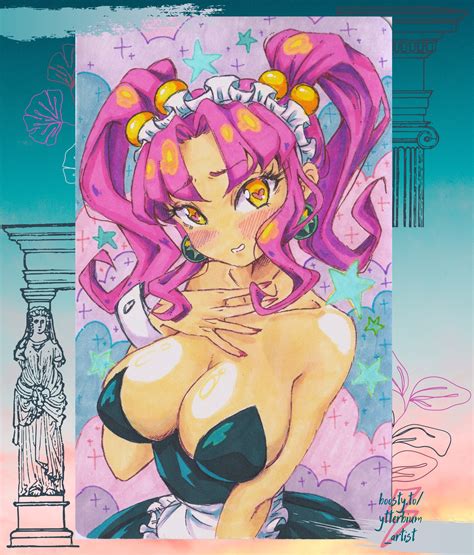 Rule 34 1girls Breasts Female Flipwitch Forbidden Sex Hex Maid Maid Headdress Pink Hair Solo