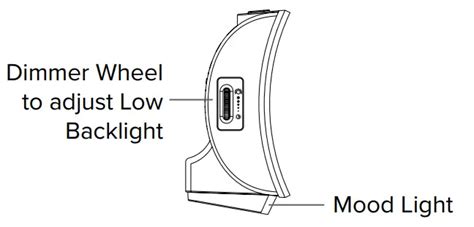 La Crosse 617 2410v2 Curved Alarm Clock With Fm Radio User Guide