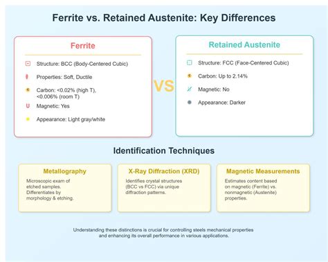 Distinguishing Ferrite And Retained Austenite In Steel Microstructures Artizono