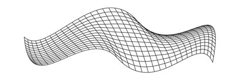 Net Flying Waving Texture Wave Textile Fabric Vector Image