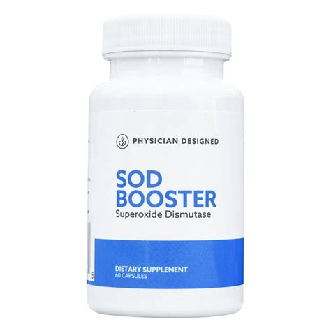 Physician Designed Vars Sod Booster Superoxide Dismutase Supplement