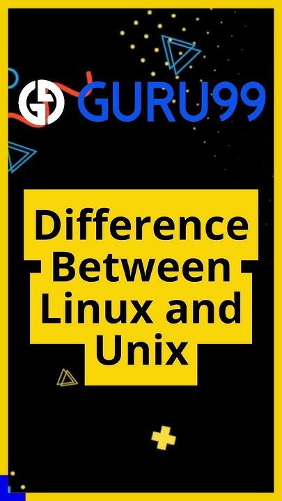 What Is The Difference Between Linux And Unix Youtube