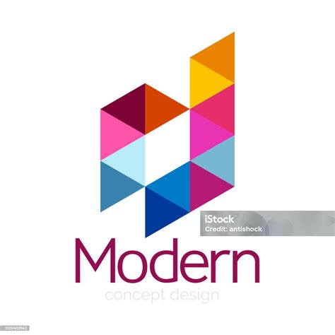 삼각형 모양 디자인 추상 비즈니스 로고 아이콘 디자인입니다 회사 로고 브랜드 엠 블 럼 아이디어 곡선에 대한 스톡 벡터 아트 및 기타 이미지 Istock