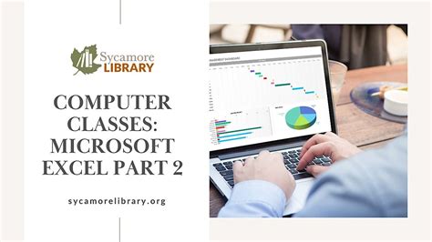 Computer Classes Microsoft Excel Part 2 Sycamore Public Library