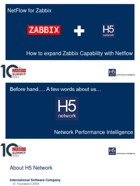 Fredrik Guillos Enable Netflow Monitoring On Zabbix 60 With H5 Flow