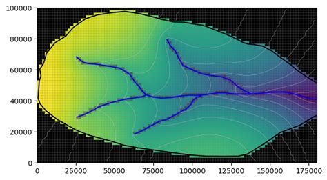 Watershed Geoprocessing Example — Flopy Documentation 341 Documentation