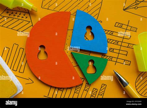 Marketing Chart With Customer Segmentation Audience Analysis Stock