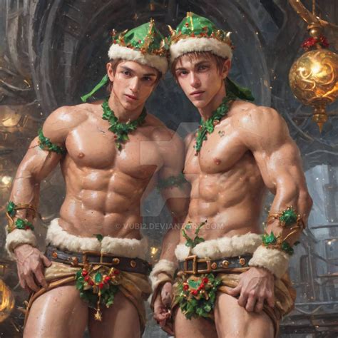 Christmas Elves Posing For A Work Picture By Vubi2 On Deviantart