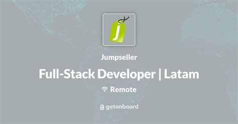 Full Stack Developer Latam At Jumpseller Remote Work From Home