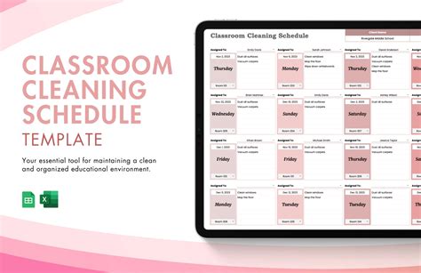 School Schedule Templates In Excel Free Download