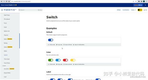原来vuejs还有这么多好用的ui组件库 知乎