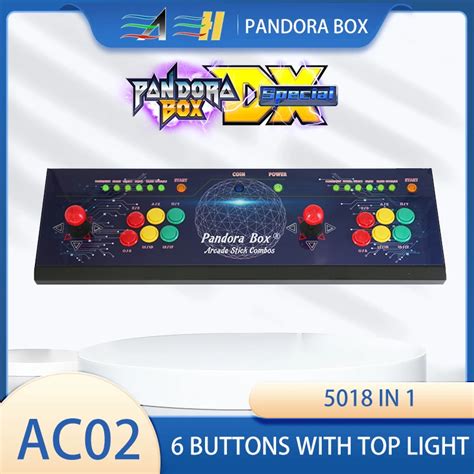 판도라 Dx S 아케이드 박스 게임 지연 제로 6 버튼 조이스틱 2 플레이어 컨트롤러 아케이드 콘솔 2800 3000 33005018 Aliexpress