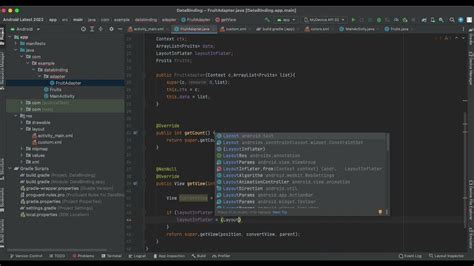android data binding youtube