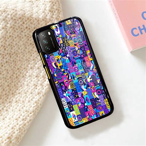 Jual Case Glossy Kilau Xiaomi Poco M Casing Hp Xiaomi Pelindung Smartphone Motif Art