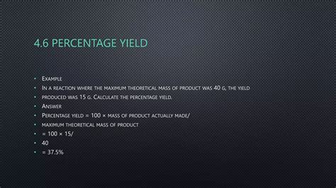 Chemistry Gcse Chapter 4 Stoichiometry Quantitative Chemistry Part 2 Pptx Chemistry Science