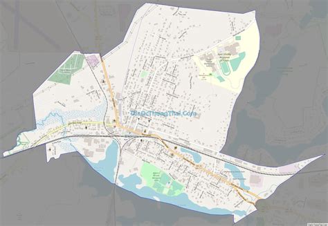 Map Of Ayer Cdp Thong Thai Real