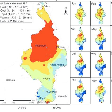 1 Topographic Map Of The Nile Basin Download Scientific Diagram