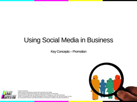 Btec It Unit 3 Using Social Media In Business Promotion Teaching Resources